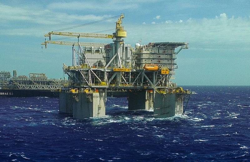 Tension Leg Platform Installed Off Brazil