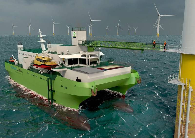 DEME Unveils First SOV For Offshore Wind