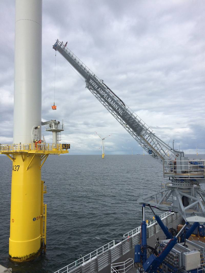 Ampelmann Gangway System Increases Operational